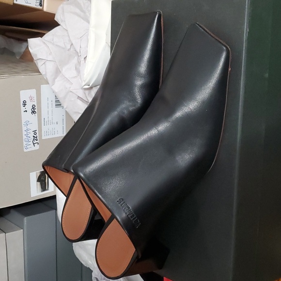 Vetements | Shoes | Nib 20 Vetements Leather Mules | Poshmark
